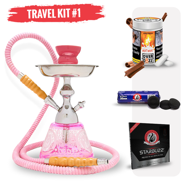 Starbuzz Phoenix Hookah Starter Kit - Pink – Starbuzz London