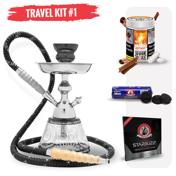Starbuzz Phoenix Hookah Starter Kit - Black – Starbuzz London